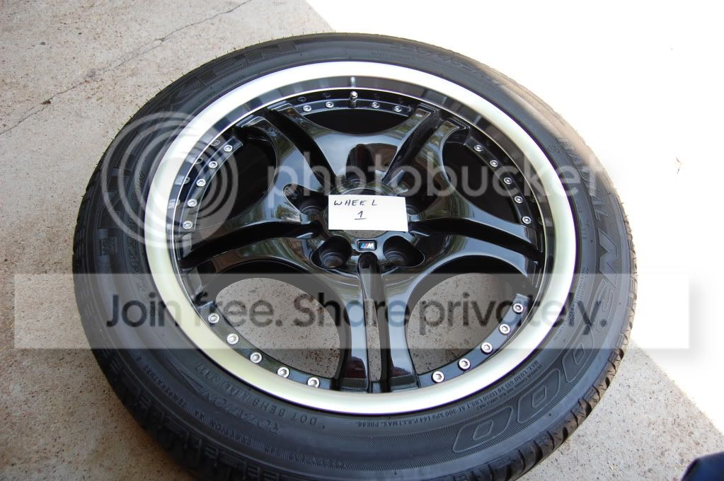 Z3 E36/7 Style 68 Rep wheels and tires