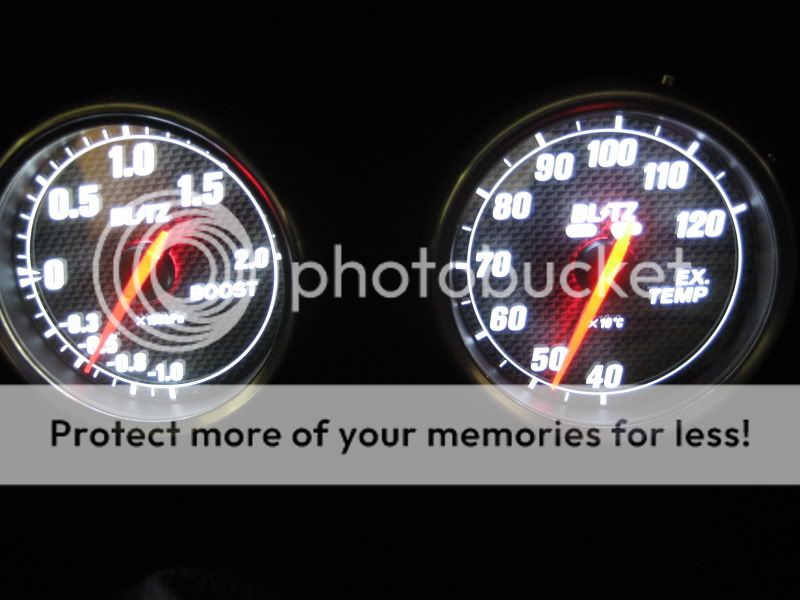 [FOR SALE] Blitz Mirror Drive MD gauges (Boost and EGT) | Driftworks Forum